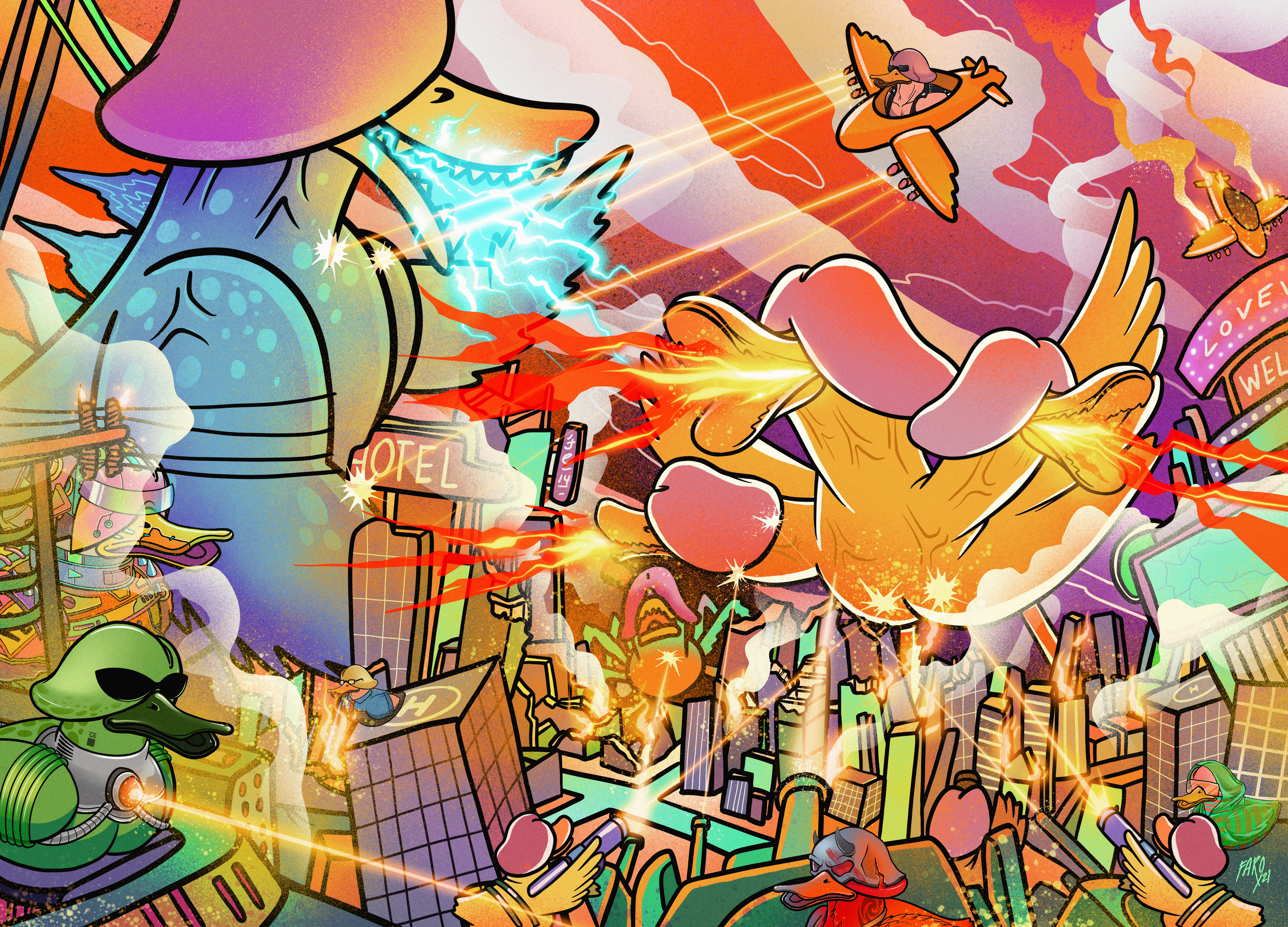 Epic Ducks War part 1 | Foundation