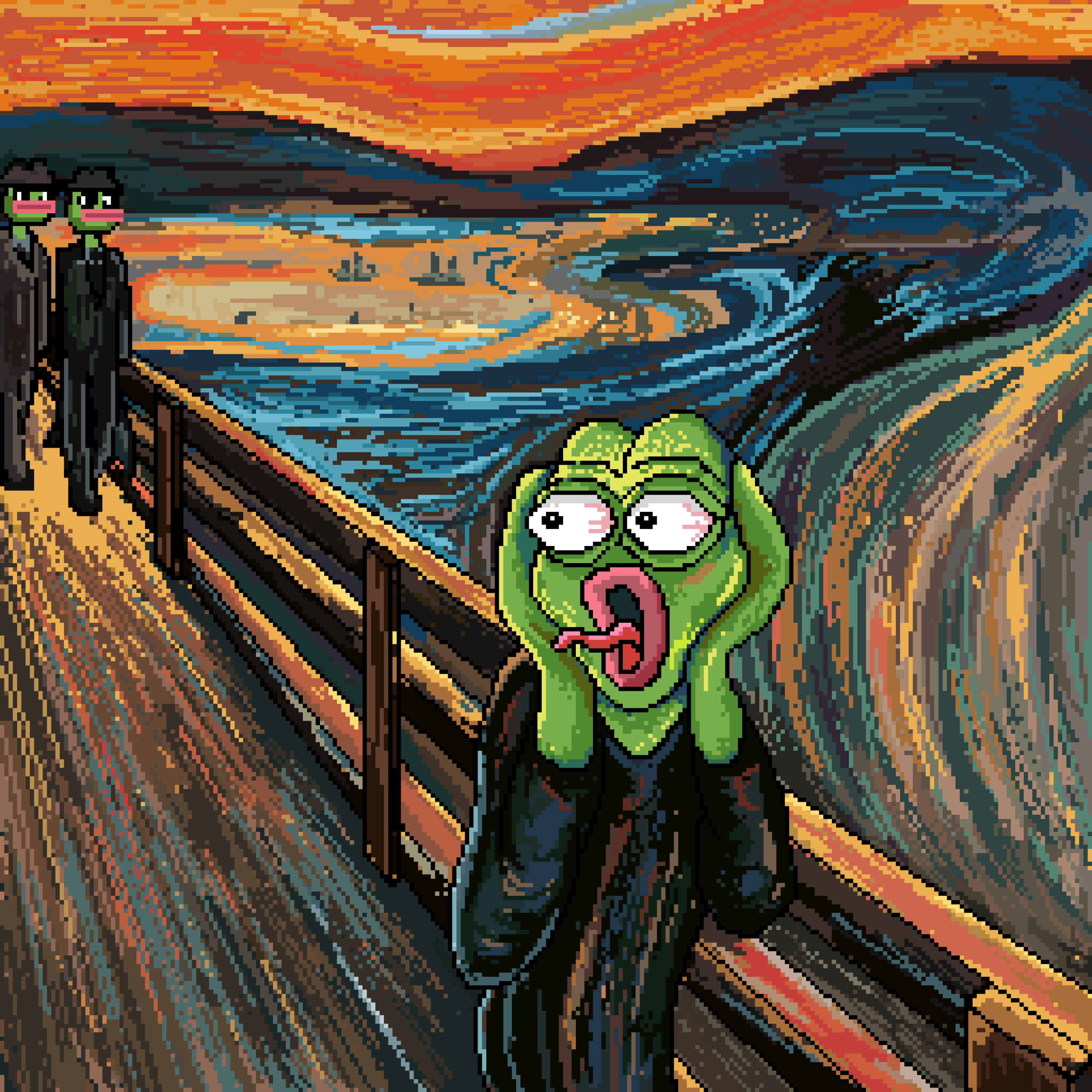 The Scream PEPE🐸 | Foundation