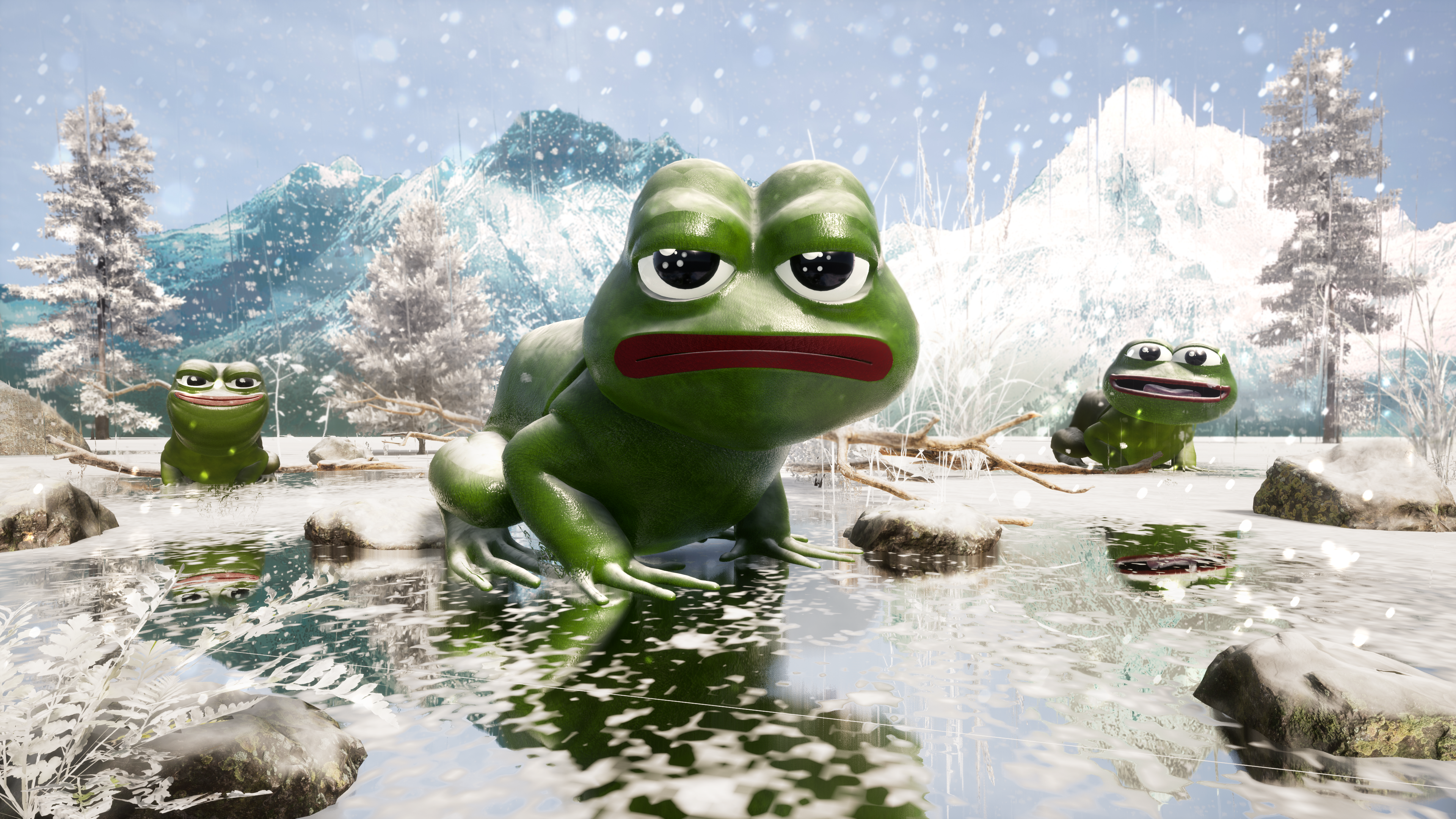 Pepe Need Sun 🐸 ️ | Foundation