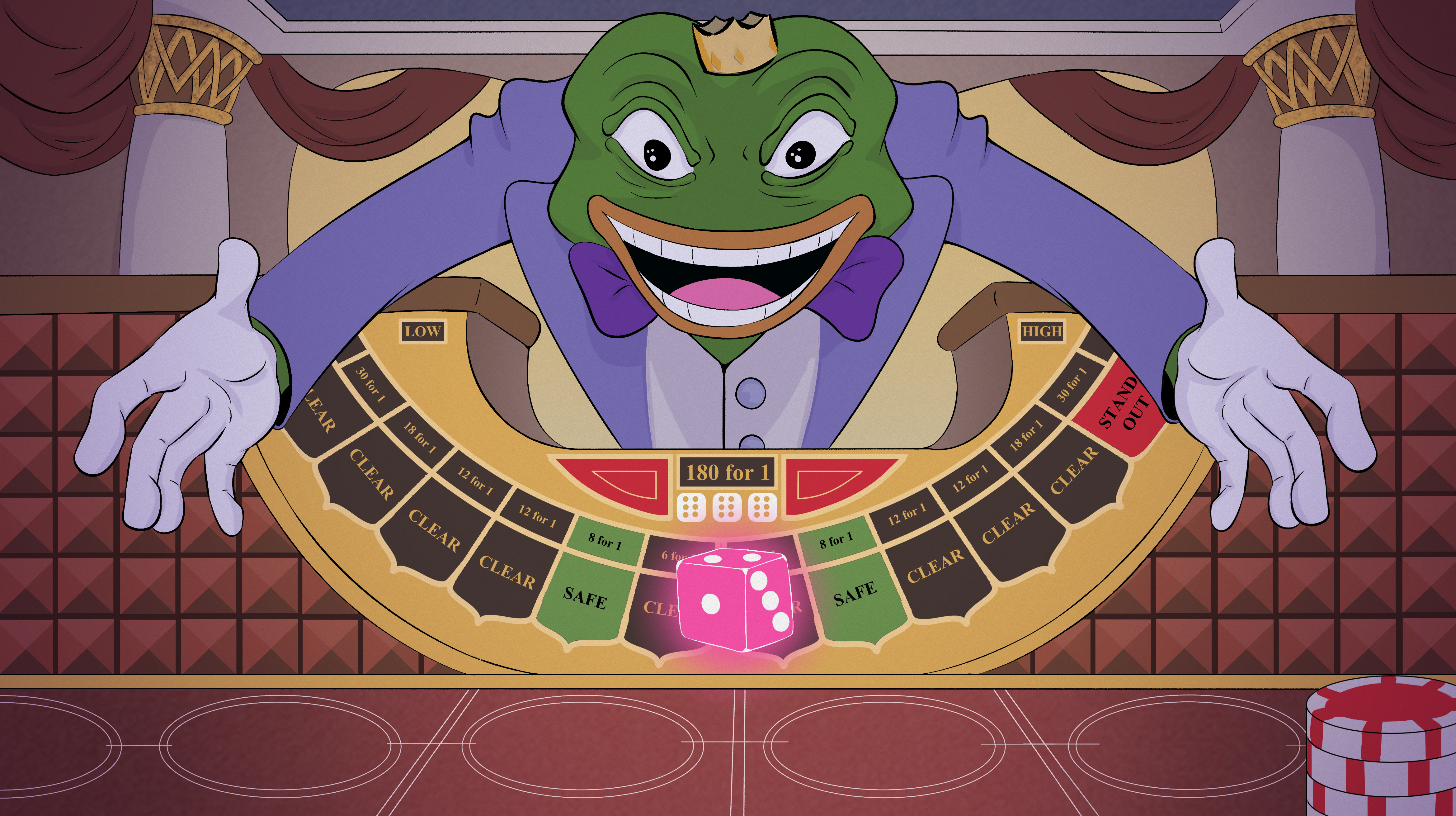 King Pepe Game | Foundation