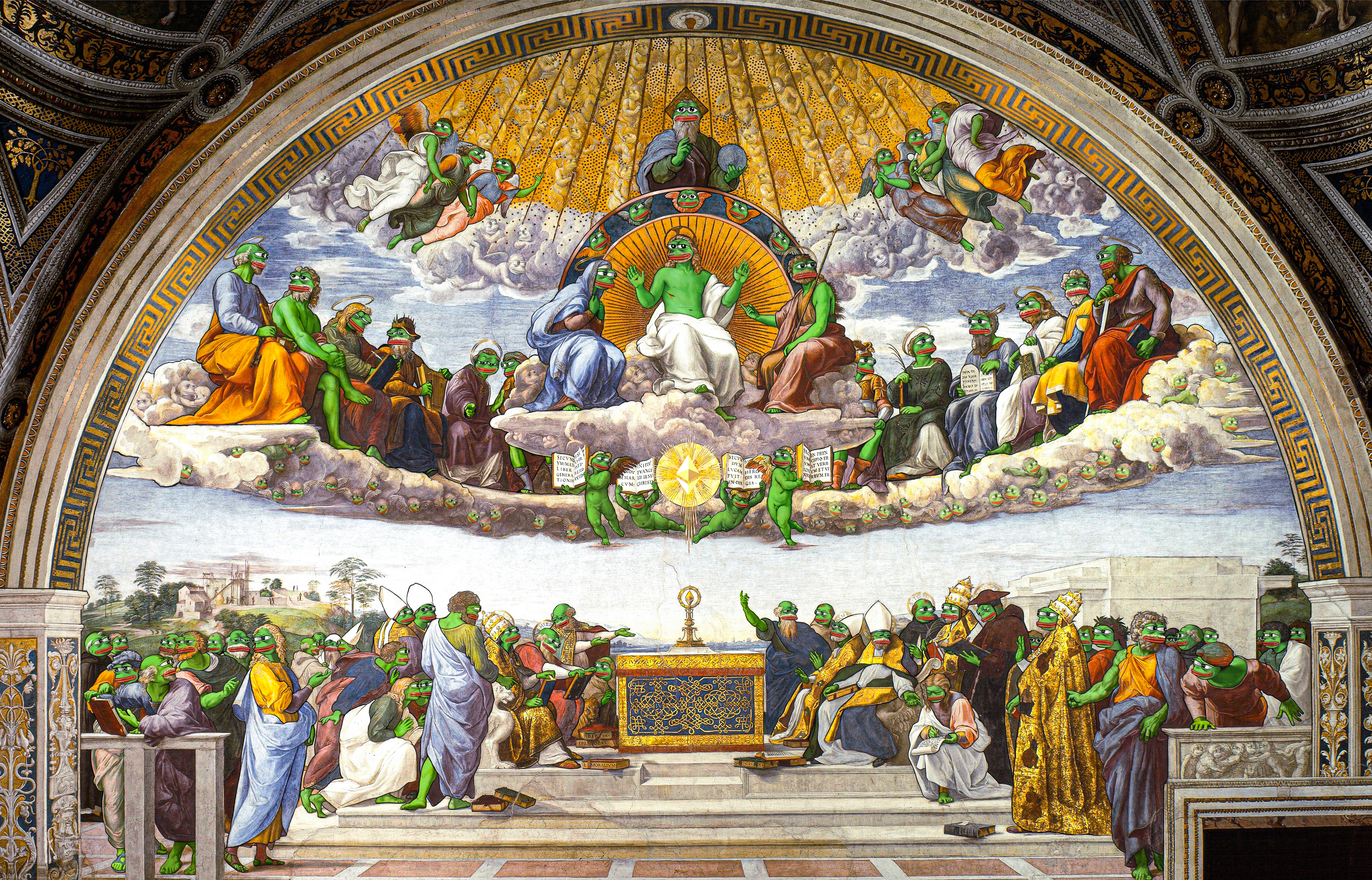 Pepe The Disputation of the Holy Sacrament | Foundation