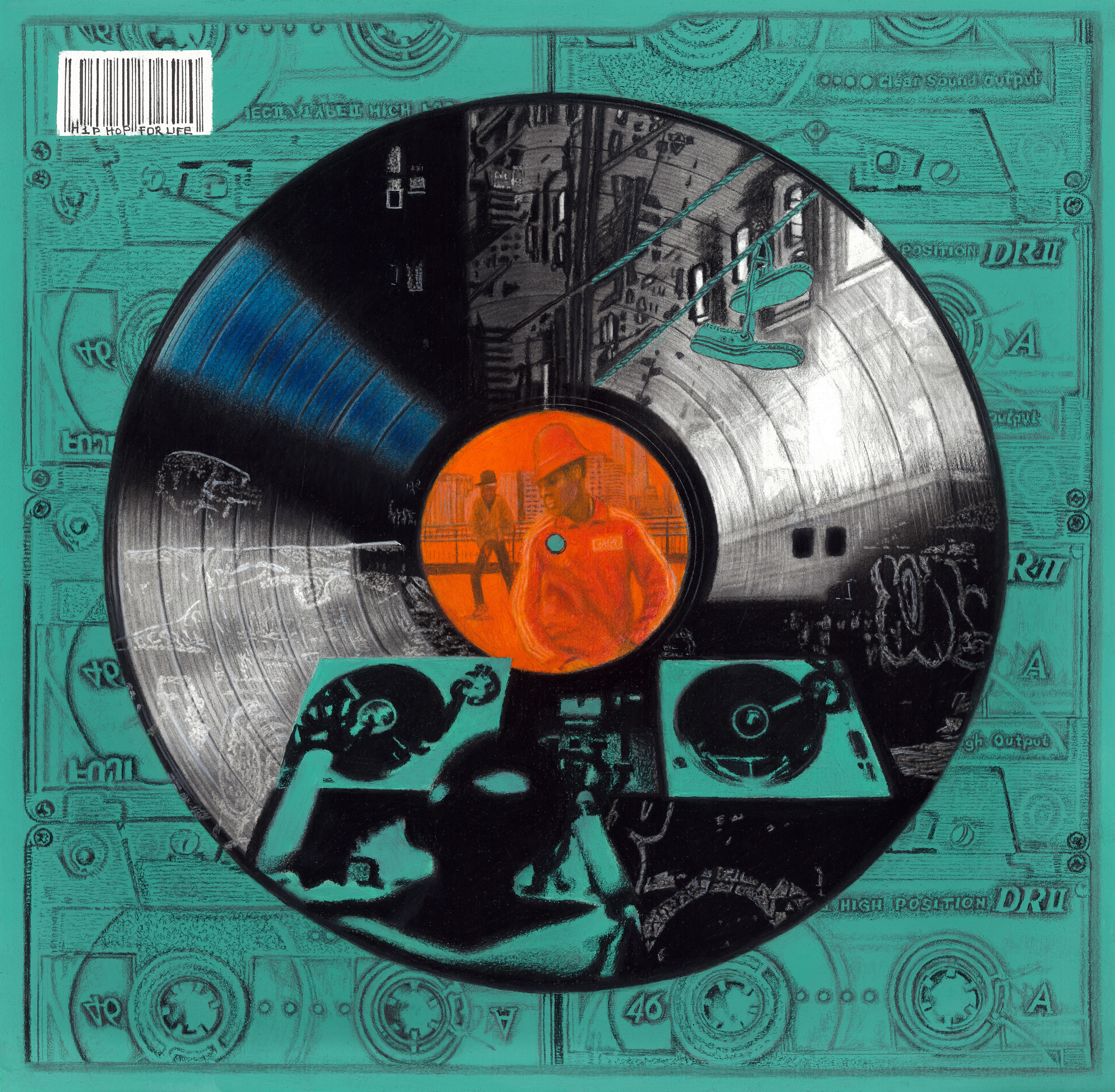 Hip Hop you don't stop vinyl 3 | Foundation