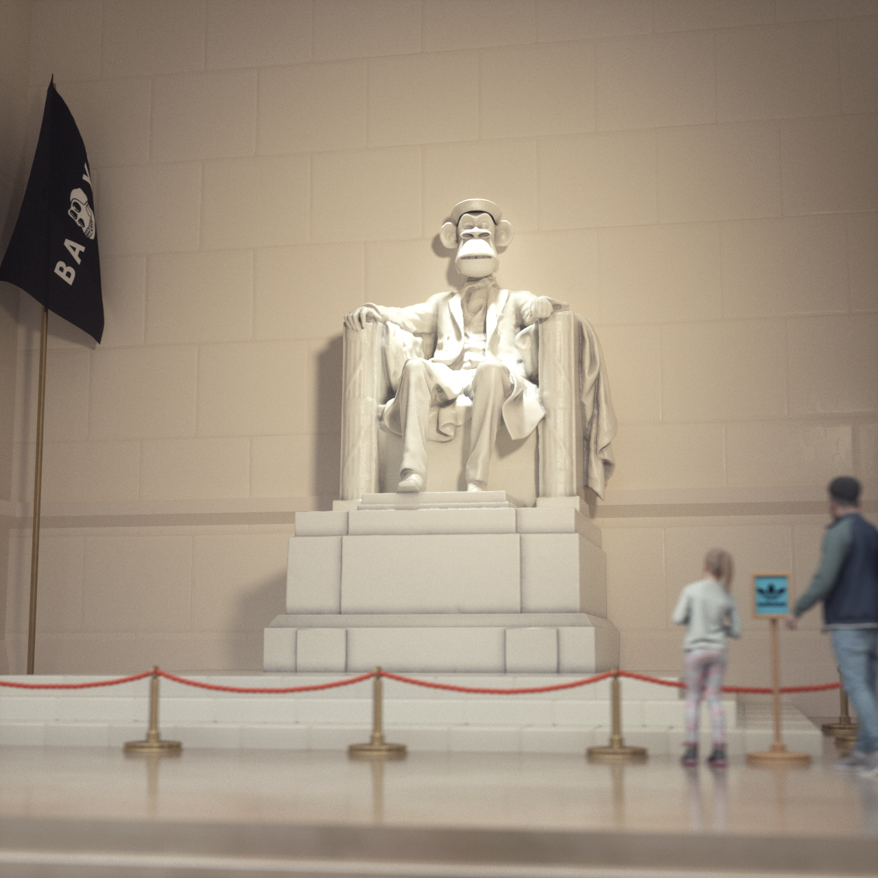 Ape Lincoln - Planet of the Bored Apes | Foundation