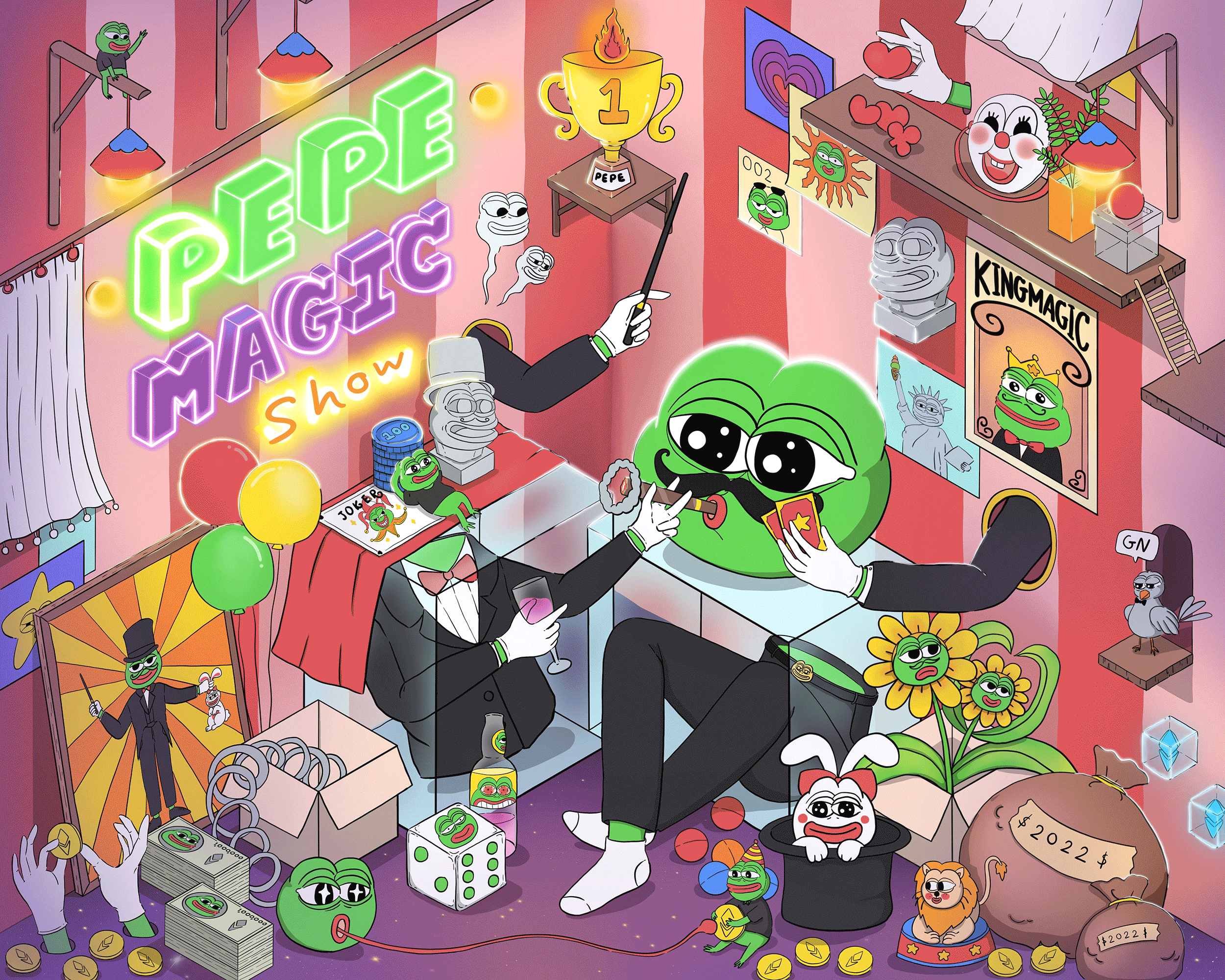 Pepe's Magic show : relax time | Foundation