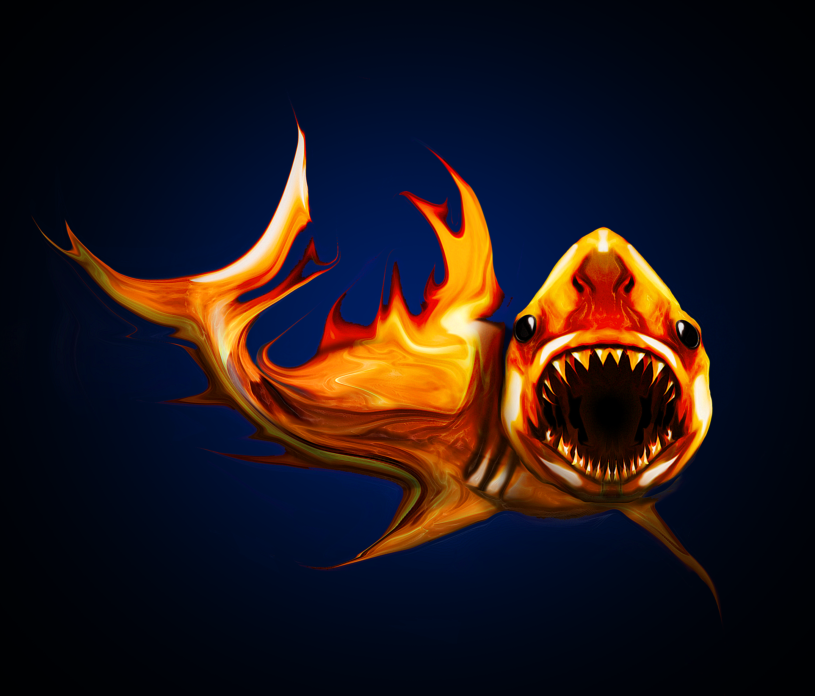 Great White Fire Shark | Foundation