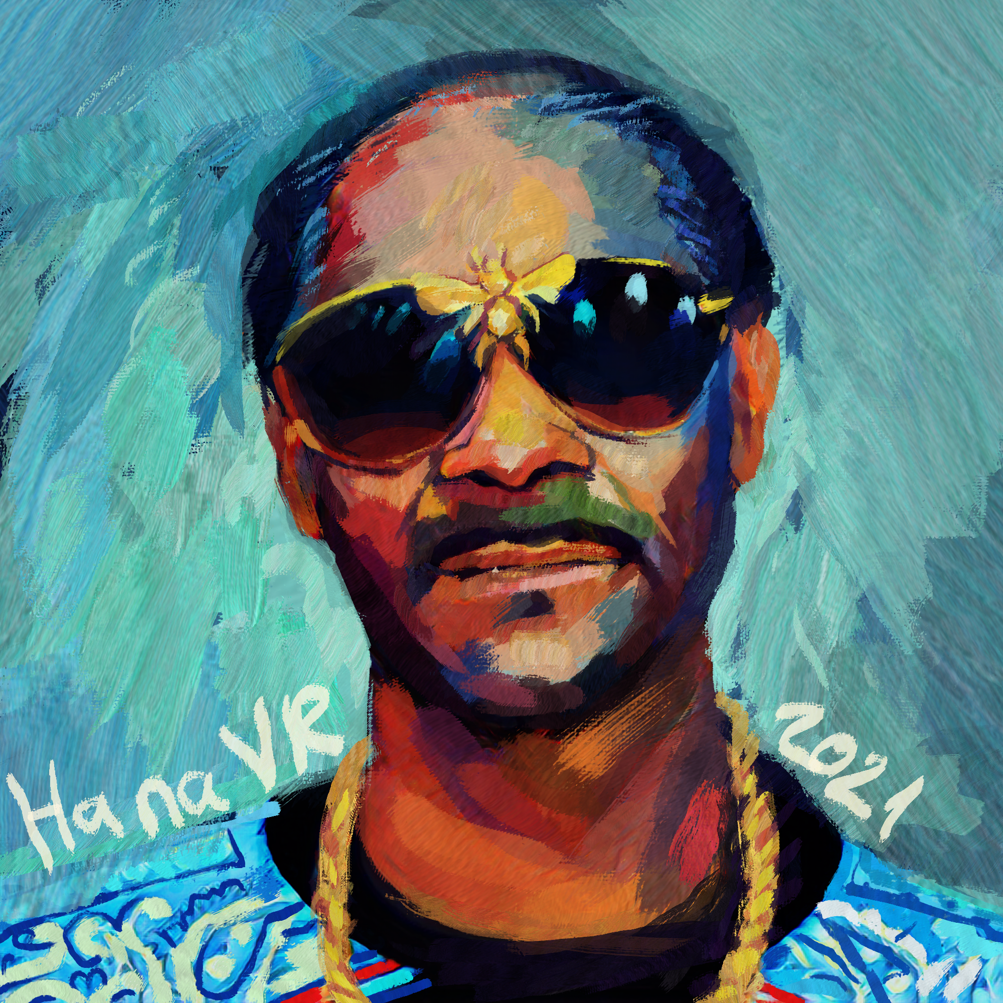 Snoop Dogg Portrait Art | Foundation