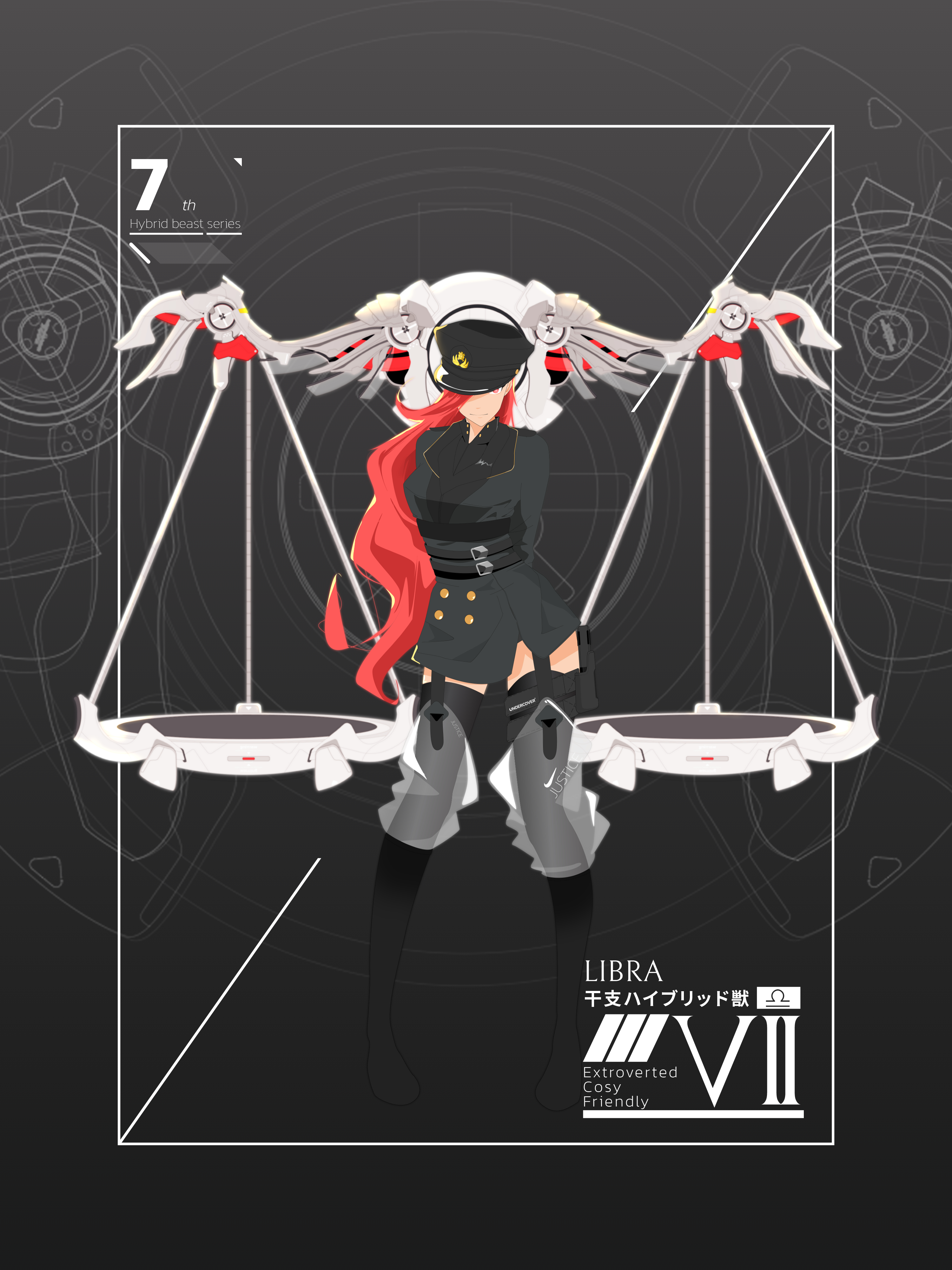 zōdiakos kyklos #07 - Libra | Foundation