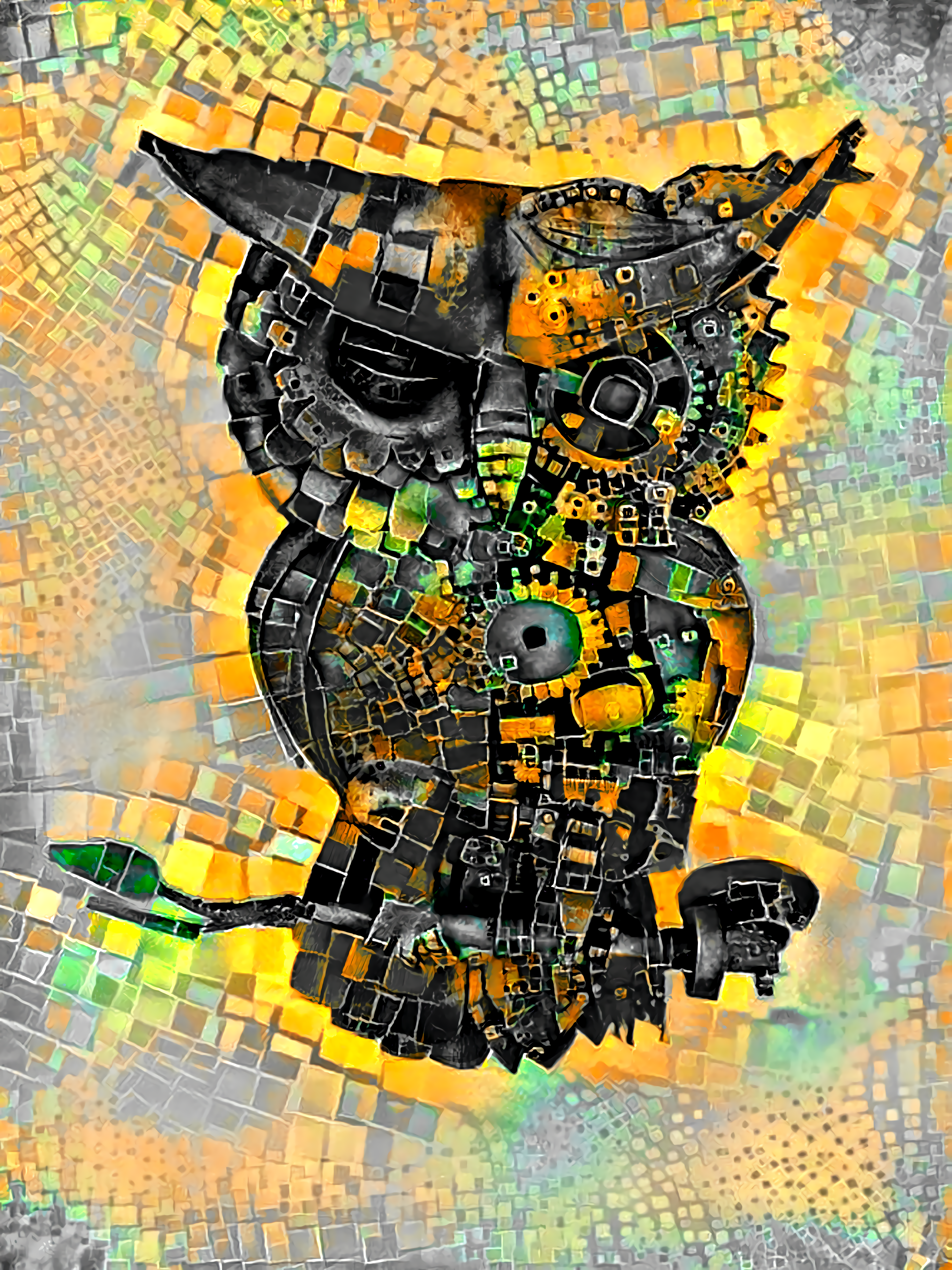 mecha owl | Foundation