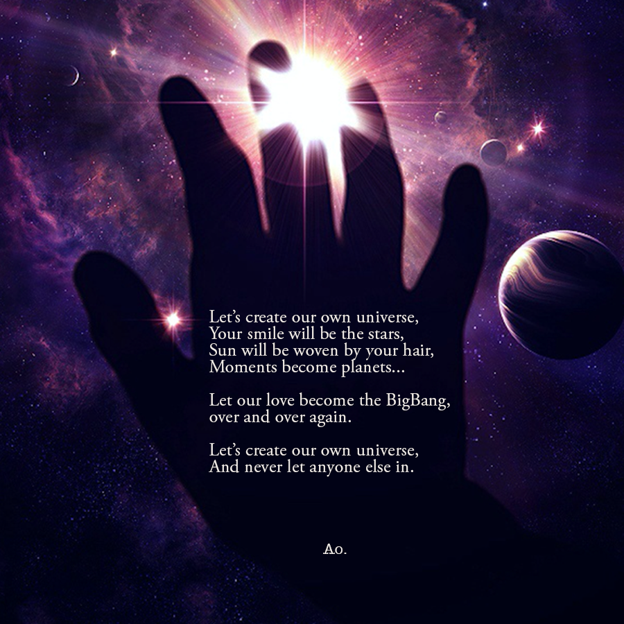 Let's create our own universe - Poem | Foundation