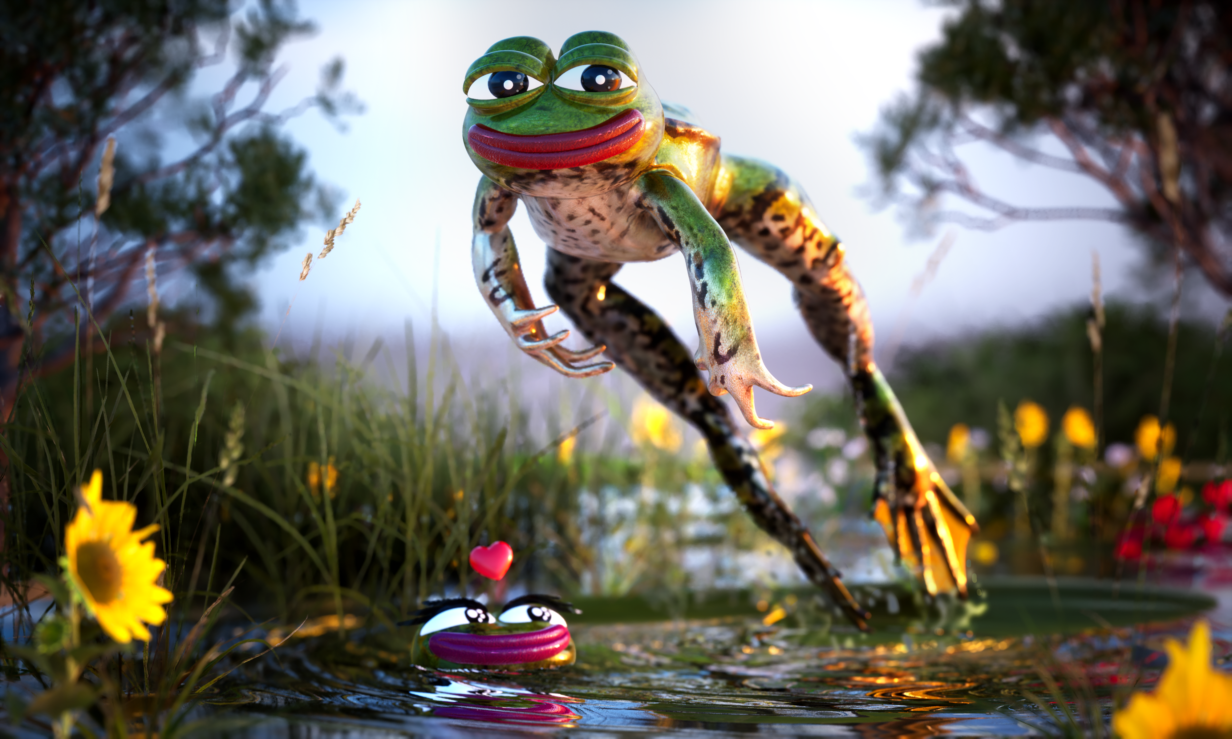 Jump Pepe 🐸 | Foundation