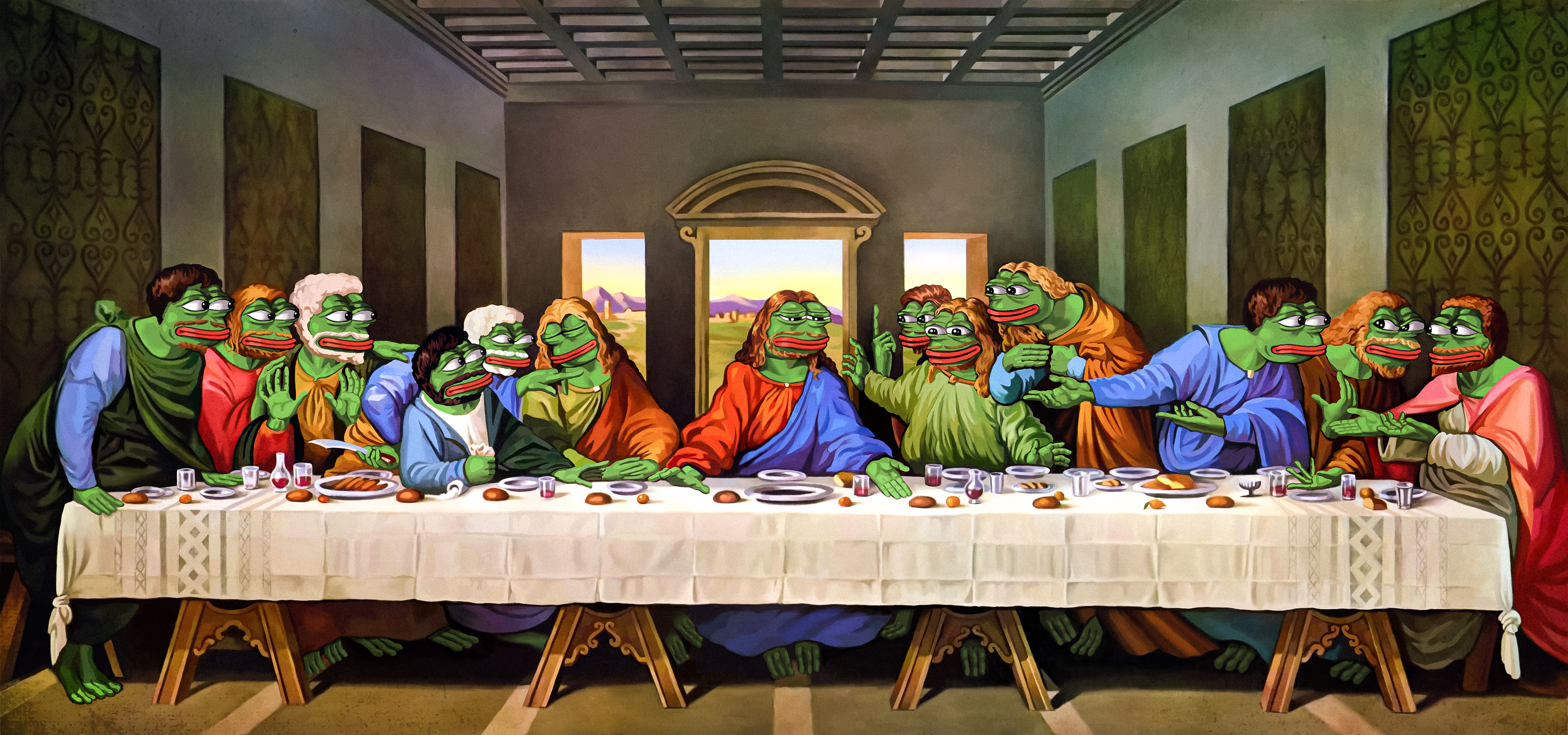 Pepe The Last Supper | Foundation
