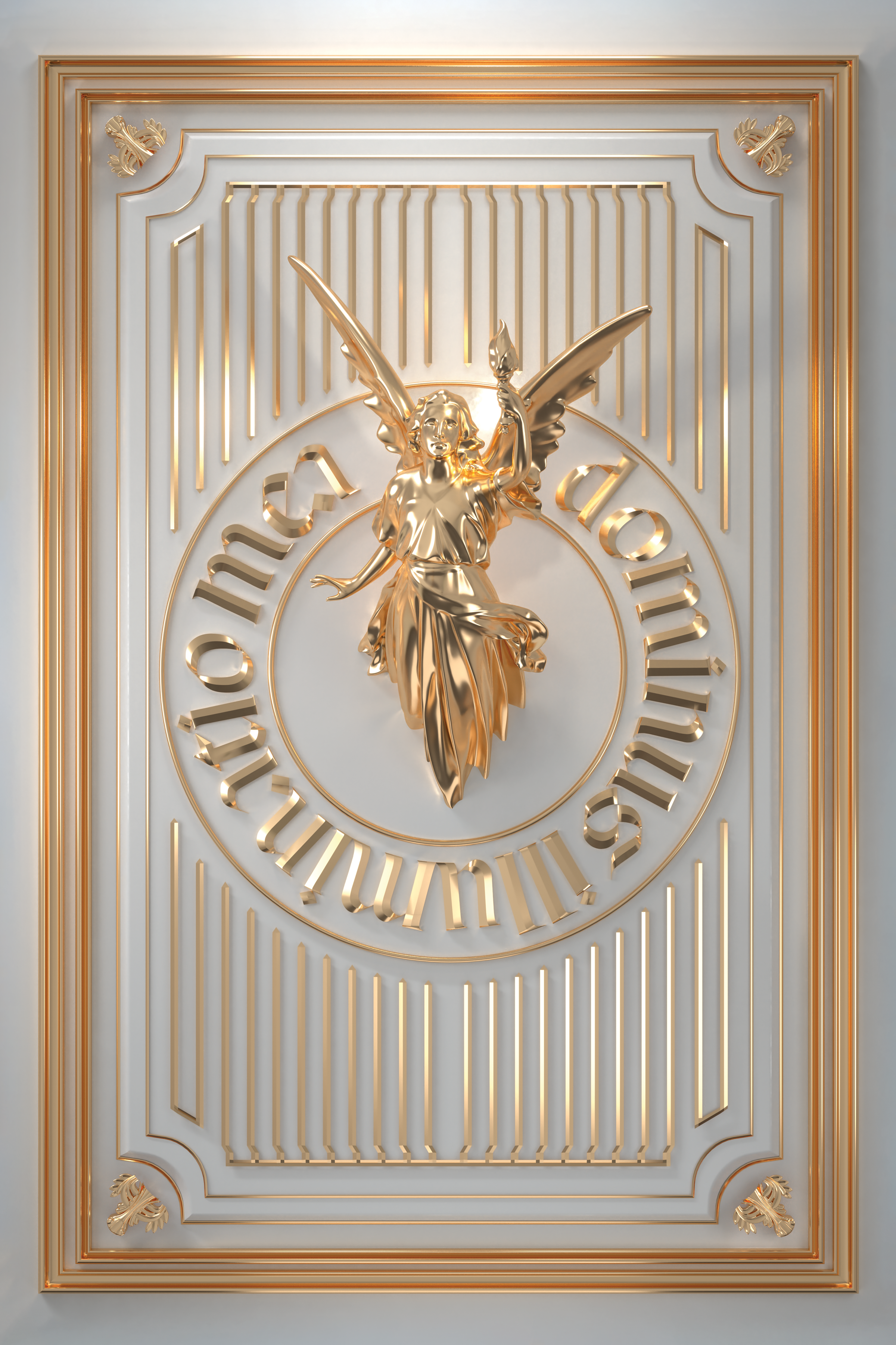 Dominus Illuminatio Mea (White) | Foundation