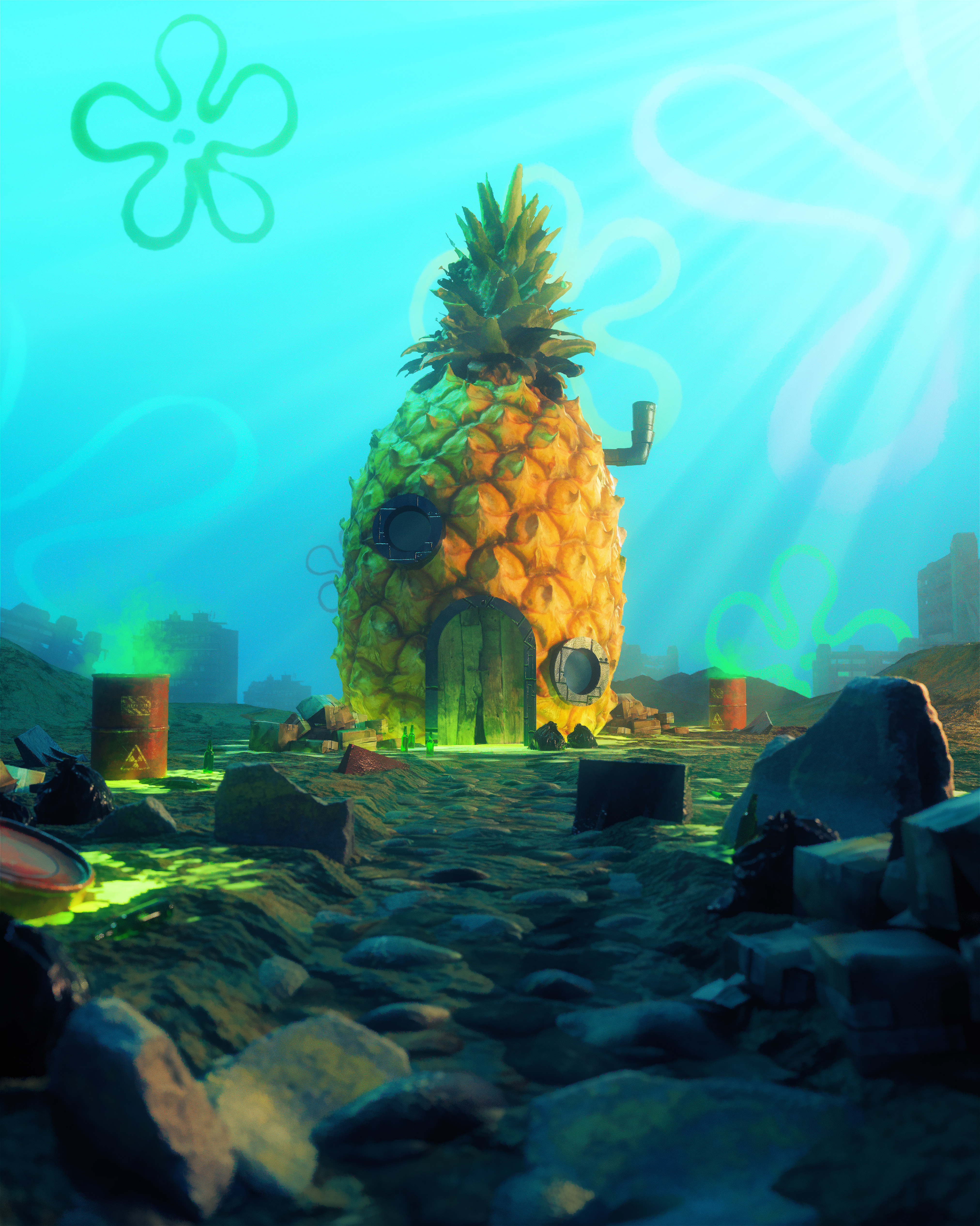 SpongeBob PollutionPants. | Foundation